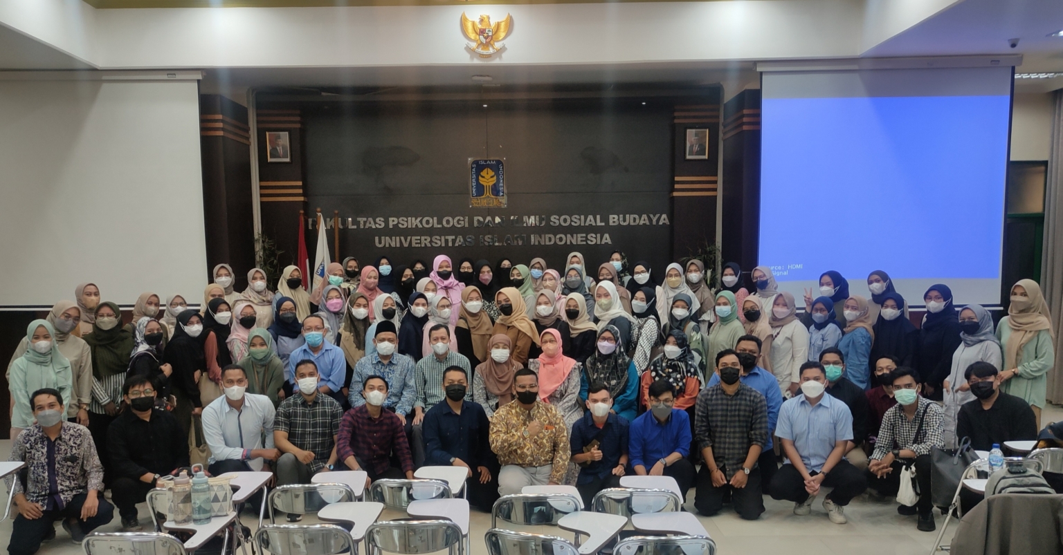 Pembukaan Pengayaan Mahasiswa Baru Mappro FPSB UII 2022 - Master Psychology